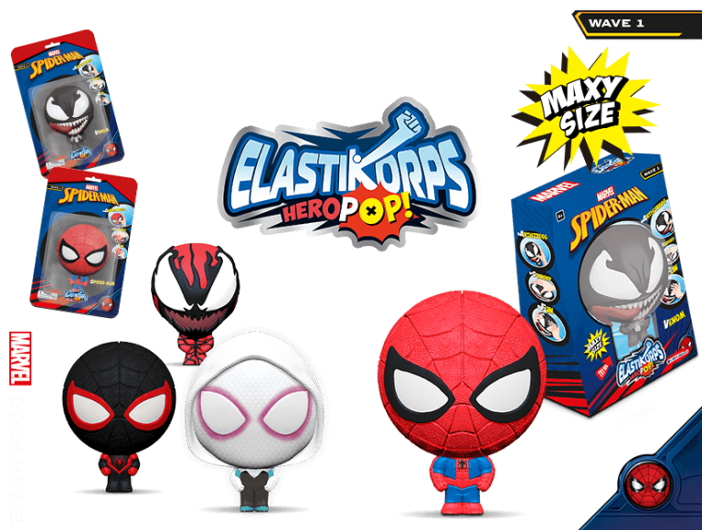 Elastikorps Heropop Spider-Man Wave 1 - Cicaboom